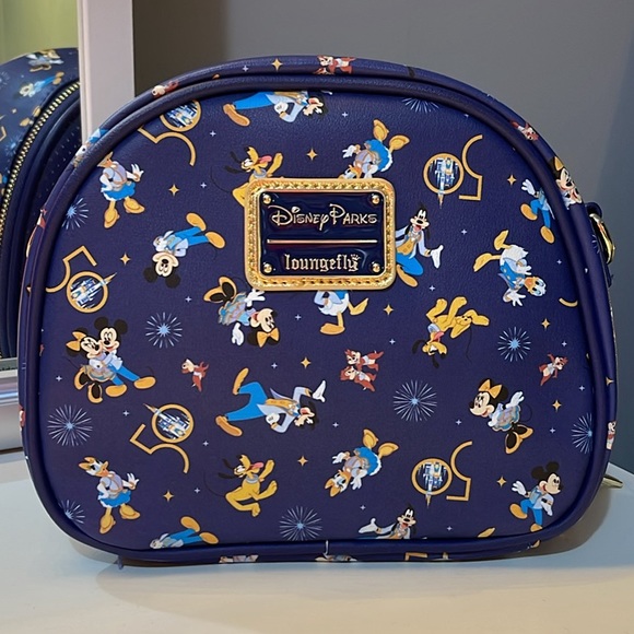 Disney | Bags | Blue 5th Anniversary Walt Disney World Loungefly Pin ...